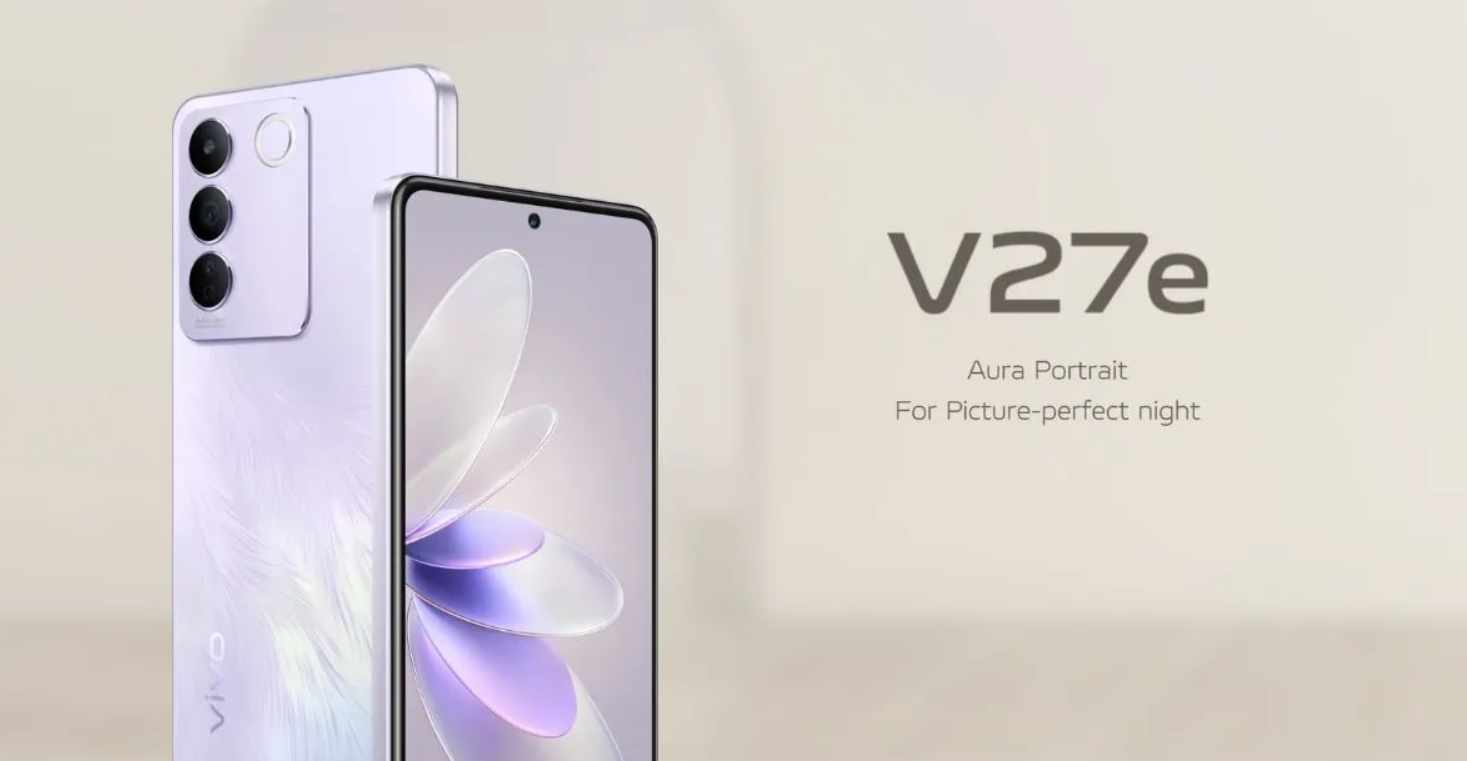 The design and specifications of the Vivo V27e have been revealed, and ...
