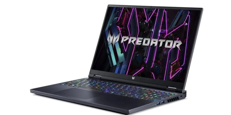 Acer's Predator Helios 16 Gaming Laptop with 13th-Gen Core i9 Processor ...