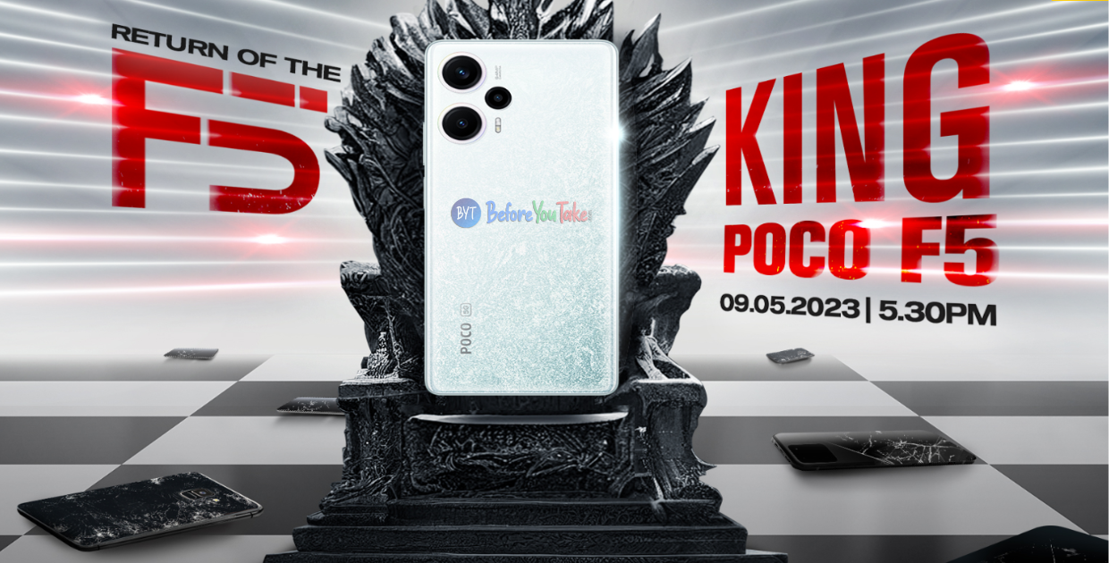 All You Need to Know About the Upcoming POCO F5 5G Launch in India ...
