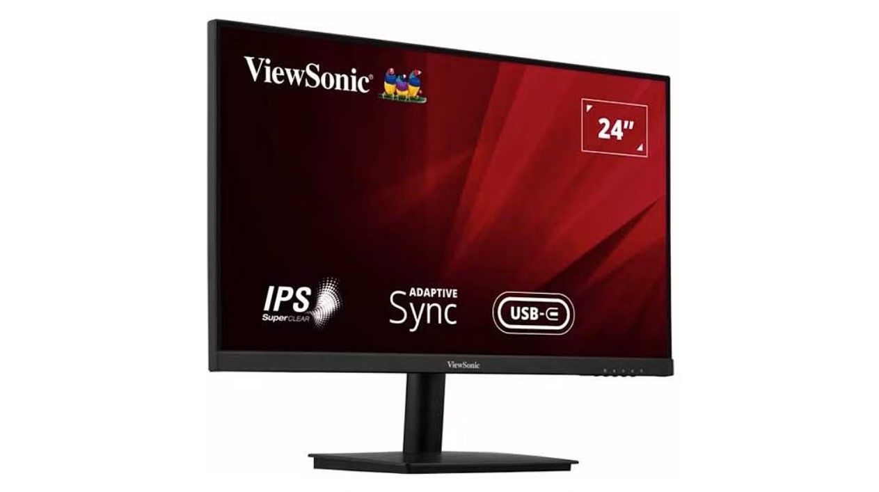 ViewSonic Launches New 24-inch Monitor with USB-Type C Port and Built ...