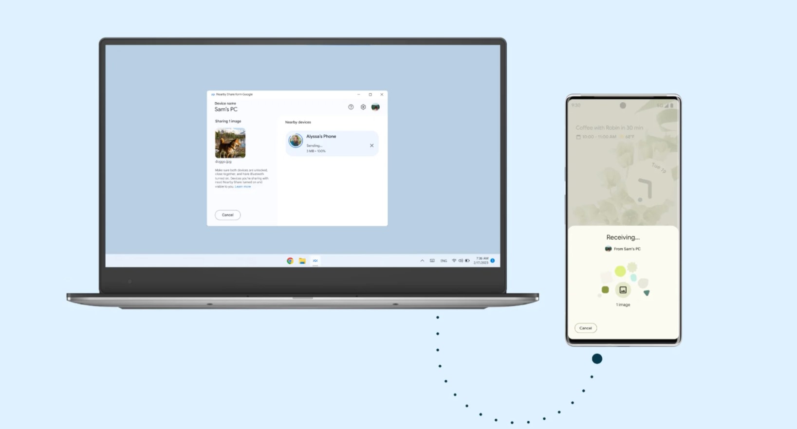 Google's Nearby Share Feature Now Available for Windows Worldwide: All ...