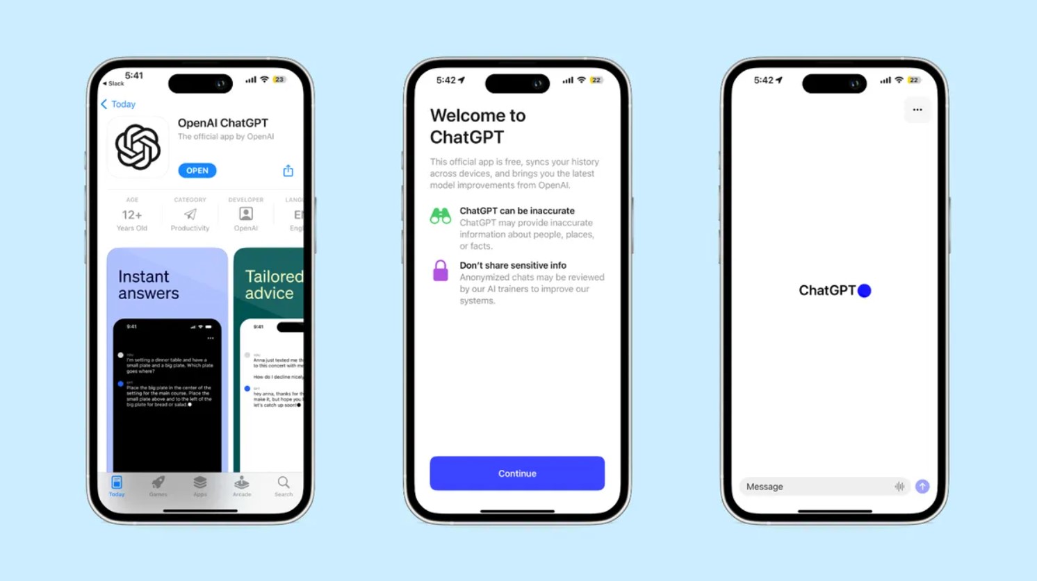 OpenAI Launches Official iOS App for ChatGPT, Android Version Coming ...