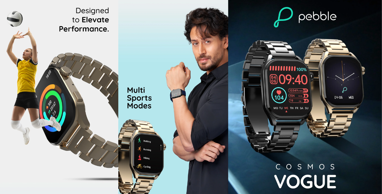 Pebble Cosmos Vogue Launched: The Ultimate Smartwatch with AMOLED ...