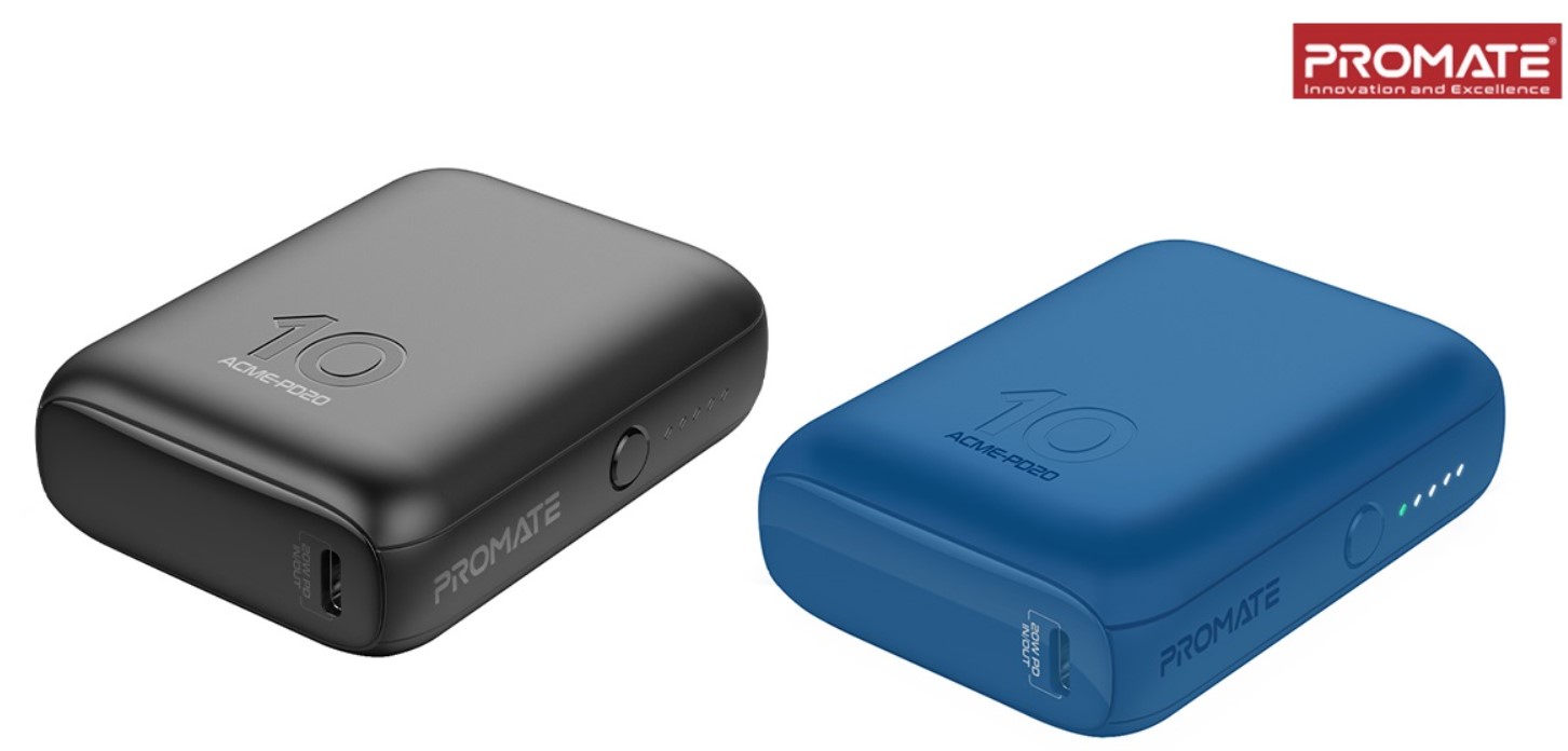 Promate ACME-PD20: A Compact and Powerful Power Bank for On-the-Go ...