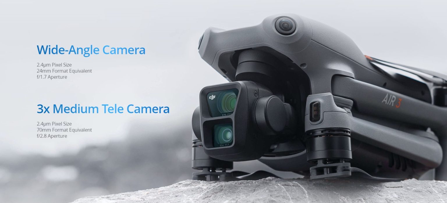 DJI Air 3 Drone Unveiled: Dual 4K Cameras and Advanced Features Set to ...