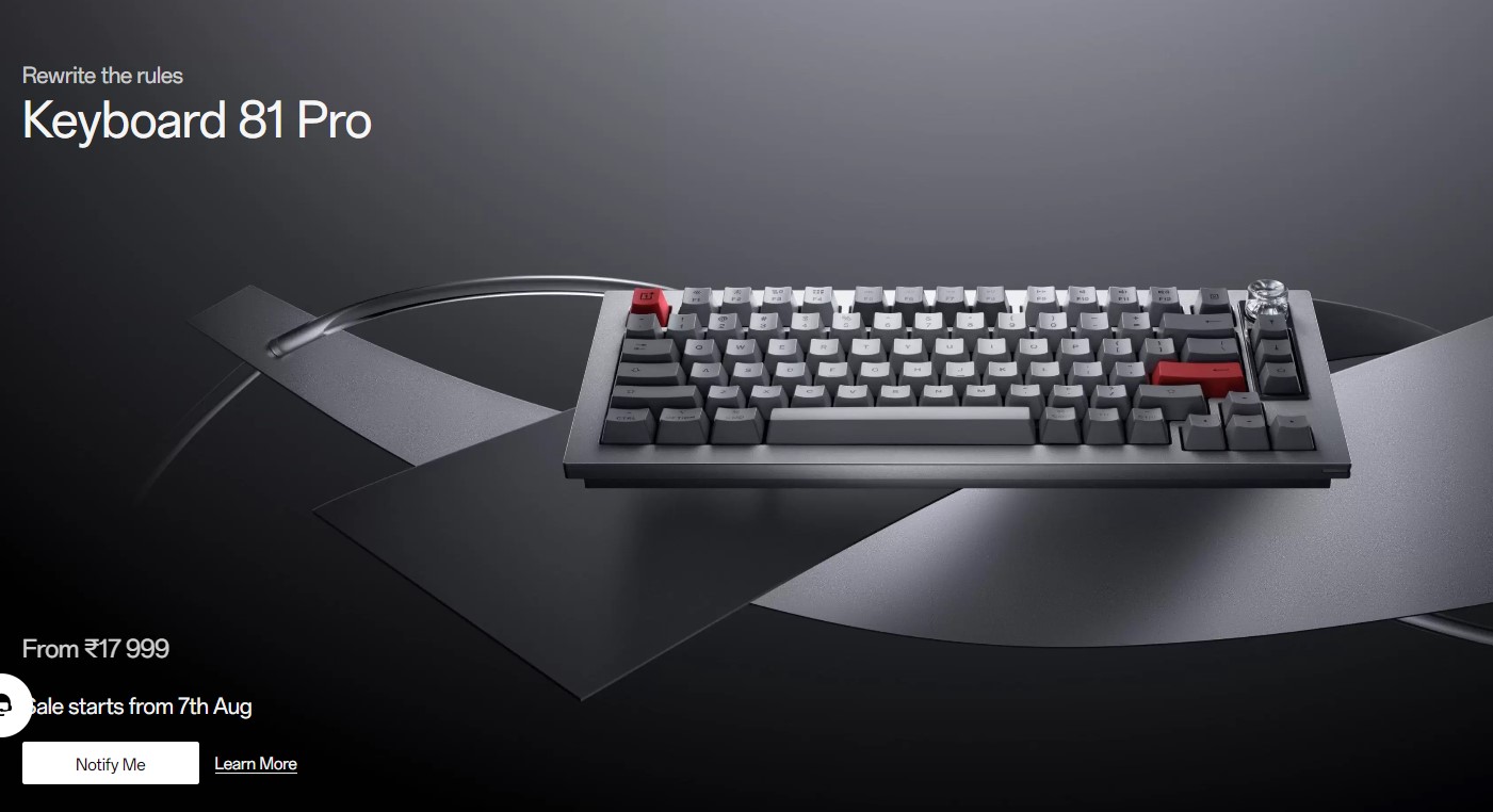 OnePlus Keyboard 81 Pro: The Ultimate Mechanical Keyboard for Typing ...