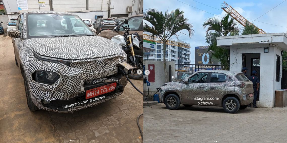 Exclusive Sneak Peek: Tata Punch EV Spotted Charging Up, Teasing ...