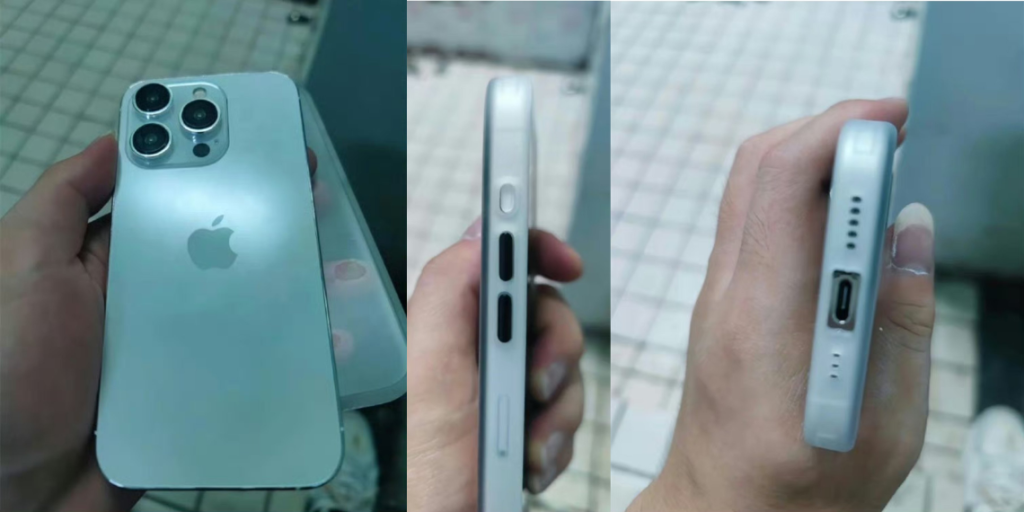Leaked Dummy Unit Reveals iPhone 15 Pro with USB Type-C Port Ahead of ...