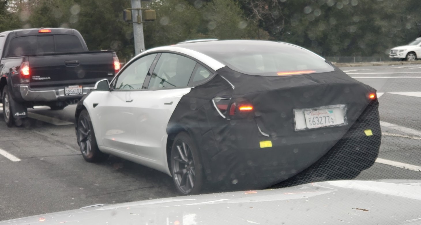 Unmasking the Future: Tesla's Model 3 Project Highland Spotted Testing ...