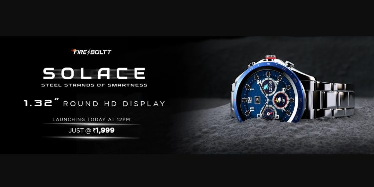 Fire-Boltt Solace Smartwatch: BT Calling, Health Monitoring, and More ...