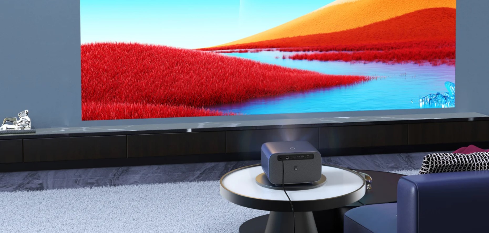 KJM K3 Projector: A Game-Changer with 1,500 ANSI Lumens Brightness, JBL ...
