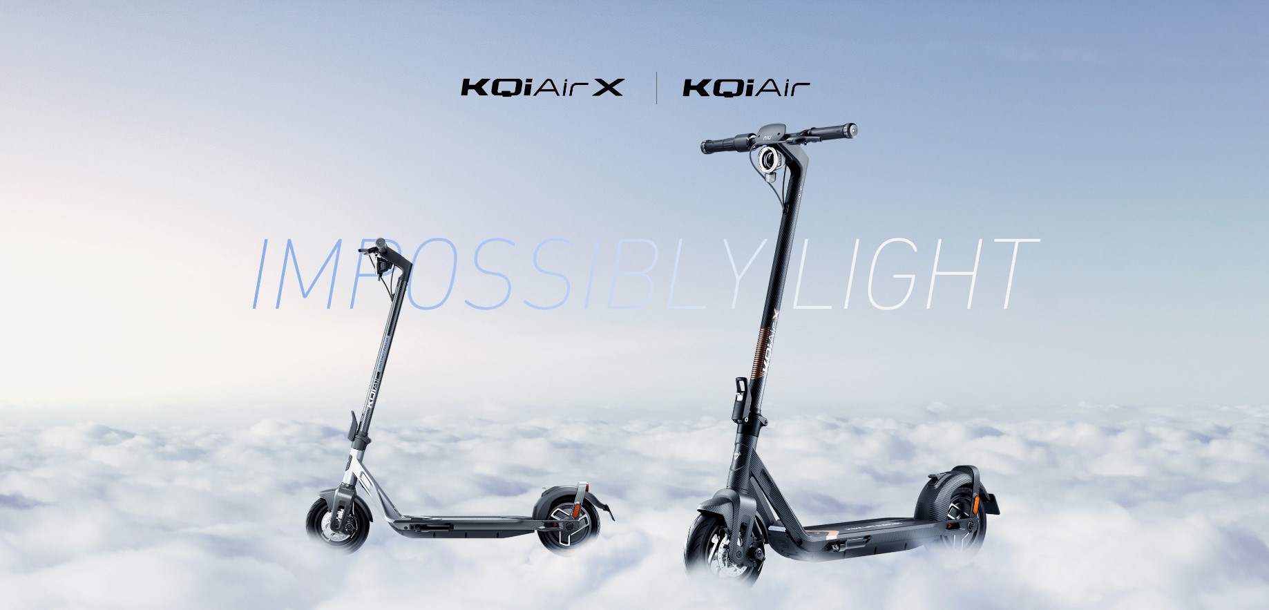 NIU Unveils Carbon Fiber Electric Scooters: Introducing the KQi Air and ...
