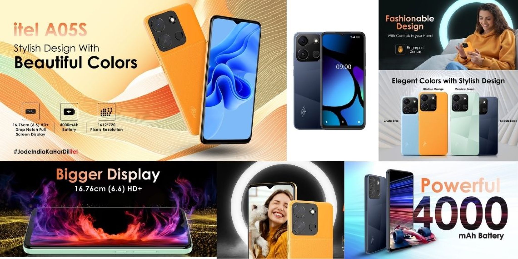 itel A05s Launched in India: Affordable Brilliance with HD+ Display and ...