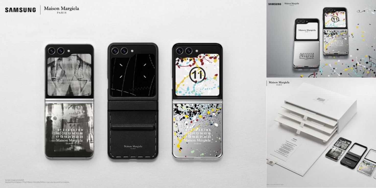 Samsung Unveils Limited Maison Margiela Edition for Galaxy Z Flip 5 ...