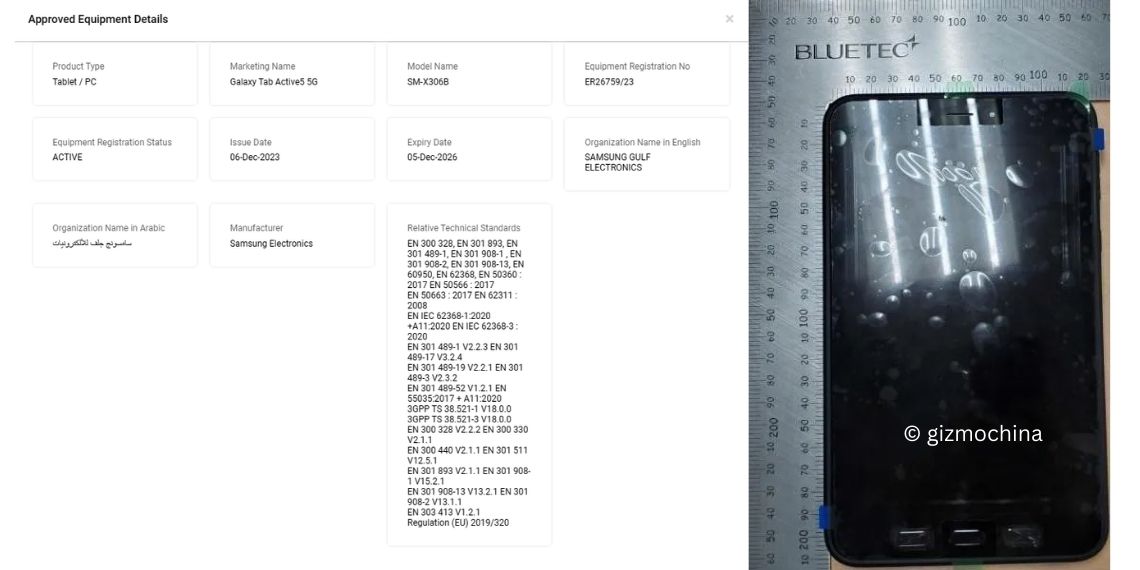 Galaxy Tab Active 5: The Robust 5G Rugged Tablet by Samsung - TDRA ...