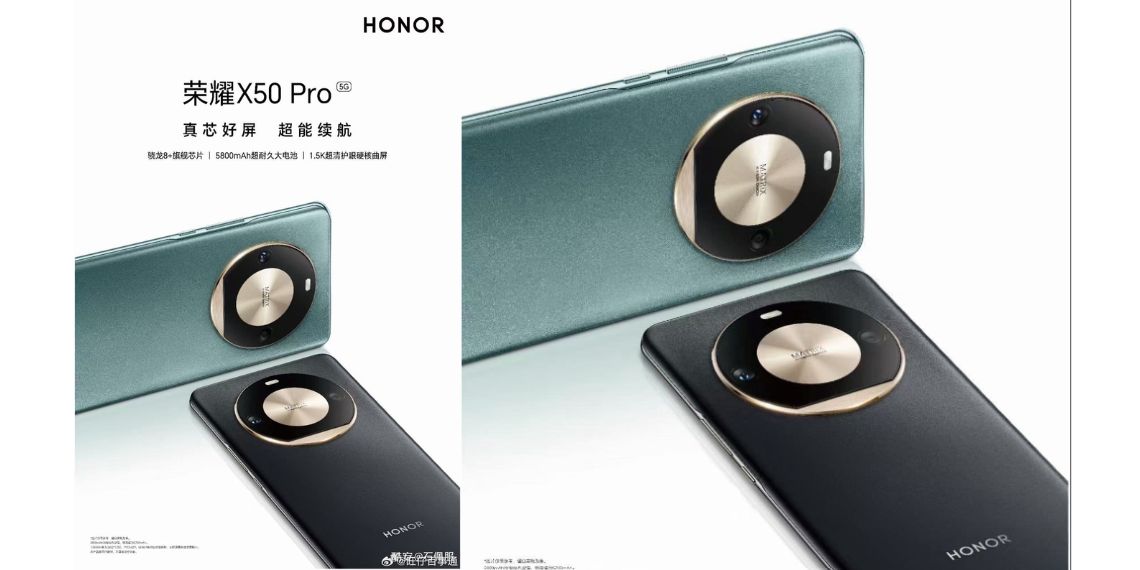 Honor X50 Pro 5G Teaser Reveals Key Specifications and Design Elements ...