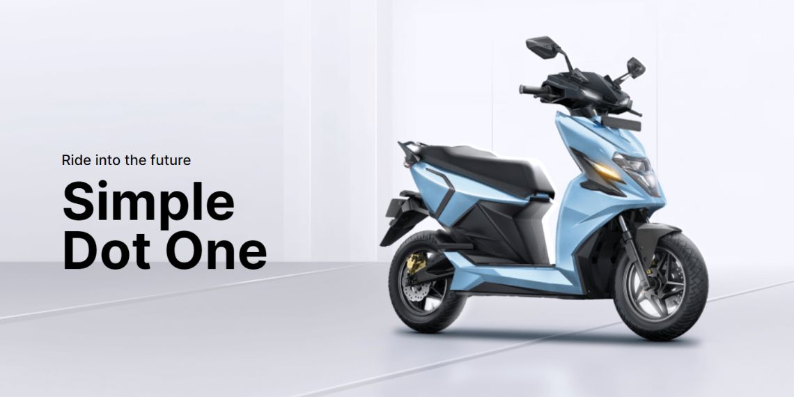 Simple Dot One Electric Scooter Launched with Impressive Specs ...
