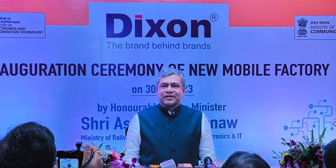 Union IT Minister Inaugurates Dixon's Rs 256 Crore Noida Facility for ...