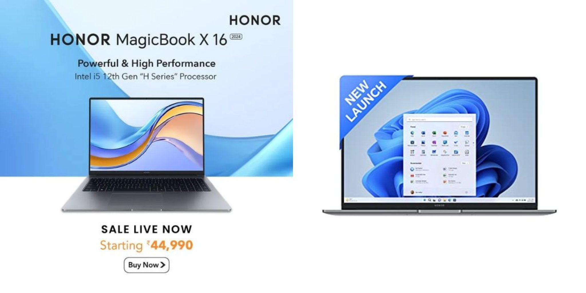 HONOR MagicBook X16 Launched in India: Specs, In-Depth Details, and ...
