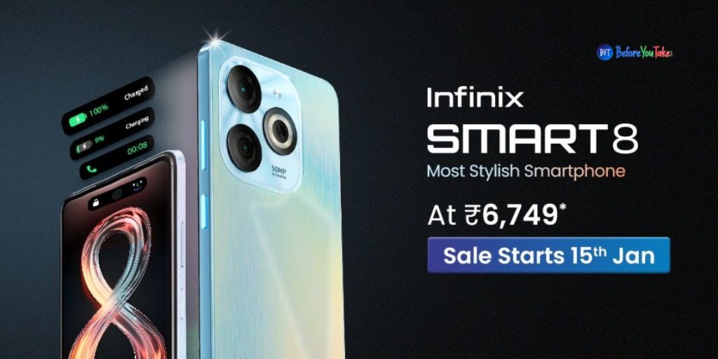 Infinix Smart 8 Launched in India: Explore its Specs, More Information ...