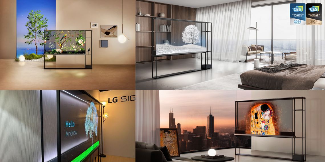 LG Takes the Lead: Unveiling the World's First Wireless Transparent ...