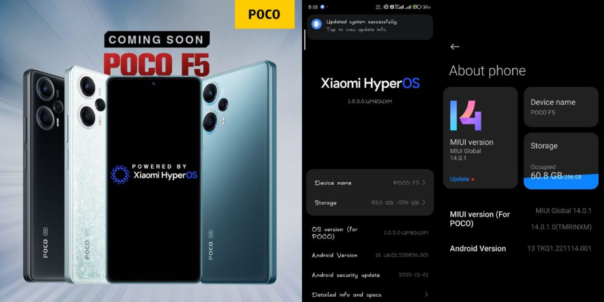 Landmark Achievement: Himanshu Tandon Reveals POCO F5 as India's First to Embrace Stable HyperOS ...