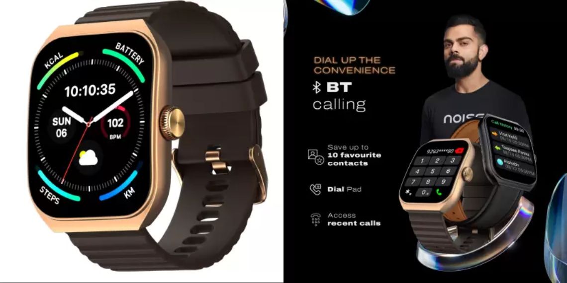 Noise ColorFit Hexa Smartwatch Launched in India: Specs, Features ...