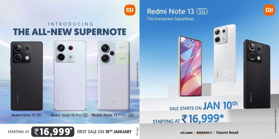 Redmi Note 13 Series Goes on Sale Today: Unveiling HyperOS, Advanced ...