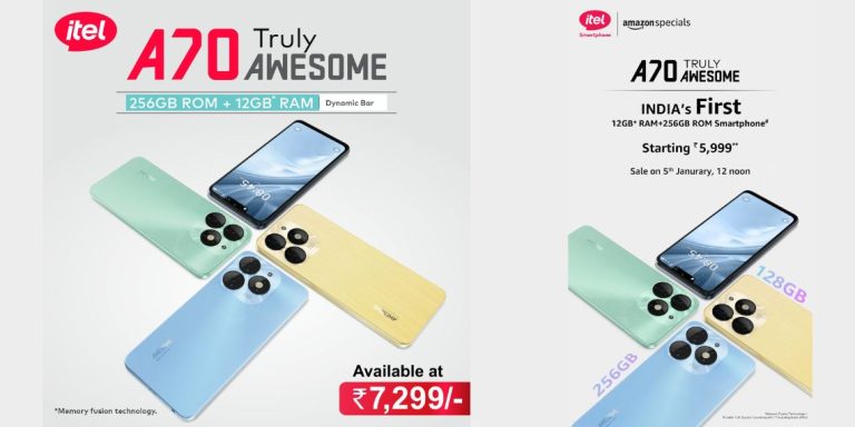 itel A70 Launched in India: Comprehensive Specifications, Pricing, and ...