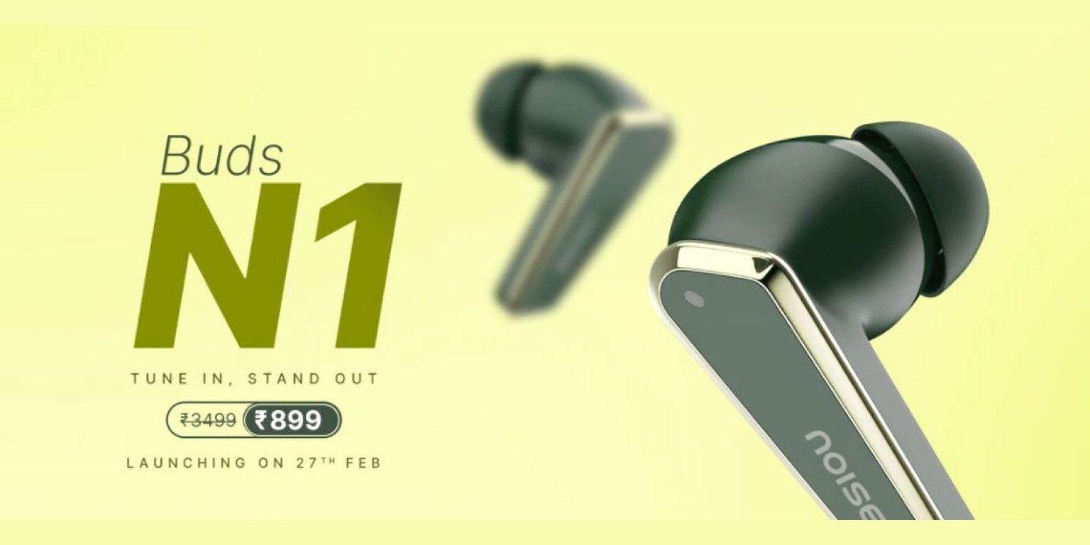 Noise Buds N1 Launched: Unveiling Specs, Pricing, and More for the ...