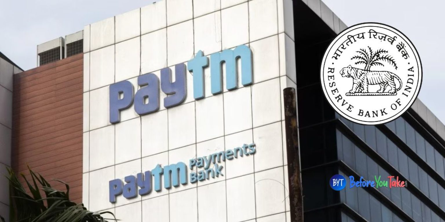 Paytm Payments Bank Services Suspended by RBI from February 29, 2024 ...