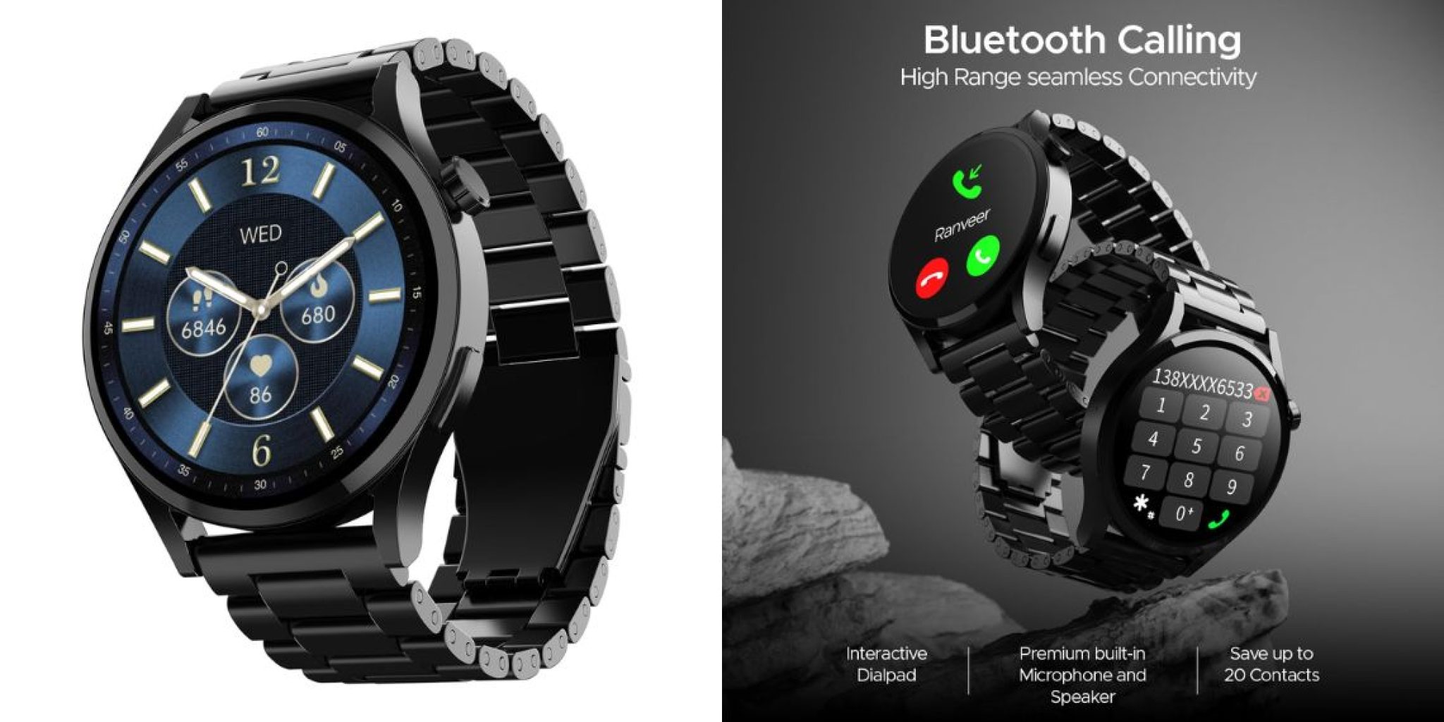 boAt Lunar Embrace Smartwatch Launched in India with AMOLED Display ...
