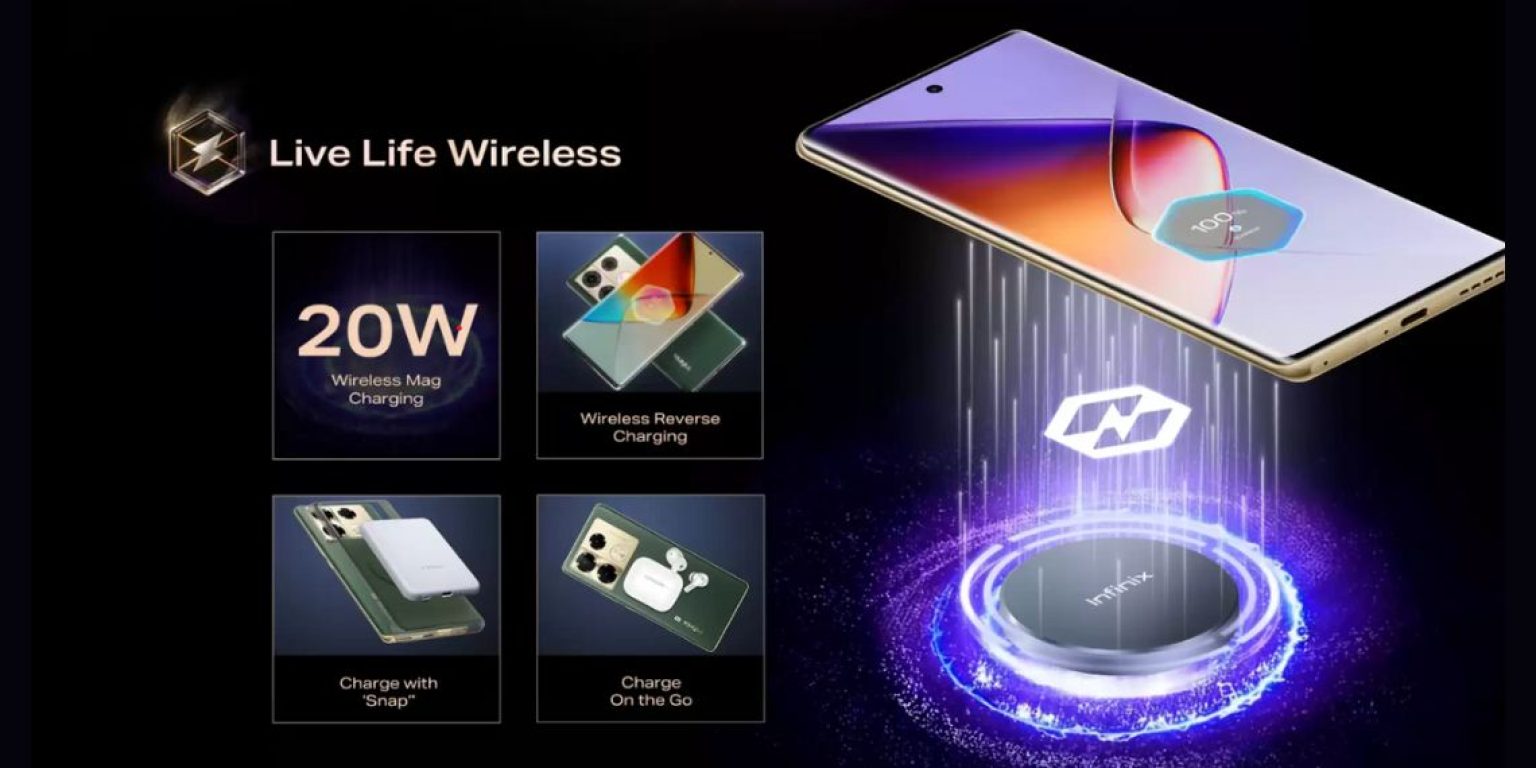 Infinix Note 40 Pro Series: Groundbreaking Magnetic Wireless Charging ...