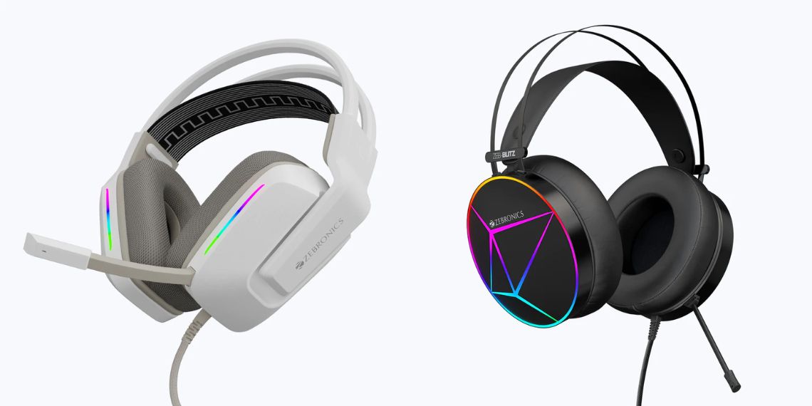 Zebronics Zeb-Havoc and Zeb-Blitz C Gaming Headsets Launched with Dolby ...