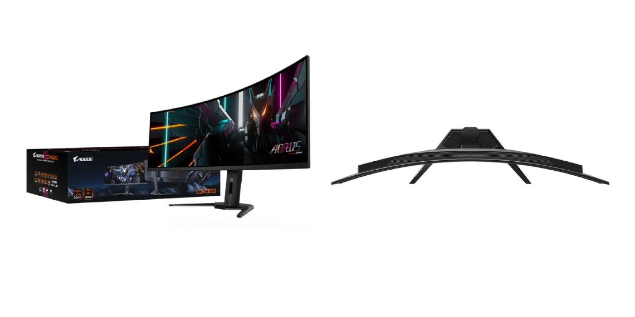 GIGABYTE AORUS CO49DQ QD-OLED Gaming Monitor Launched in India: Specs ...
