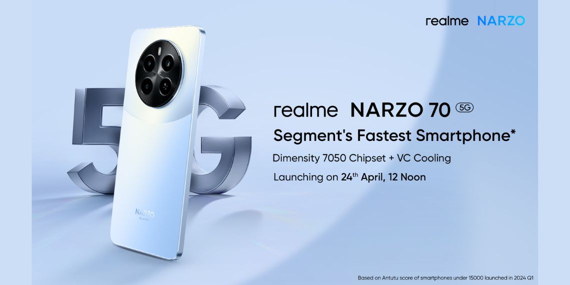Realme NARZO 70 5G: Launch Details, MediaTek Dimensity 7050, AMOLED ...
