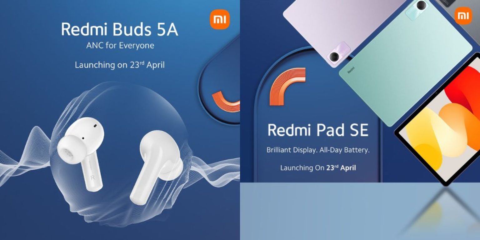 Redmi Buds 5A Set to Debut in India on April 23 Alongside Redmi Pad SE ...