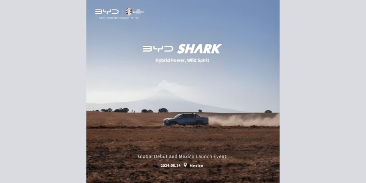 BYD Shark Electric Pickup Truck Set for Global Debut in Mexico on May ...