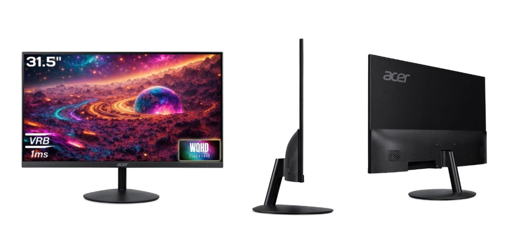 Acer Unveils 31.5-Inch IPS Monitors with FHD and WQHD Resolutions in ...