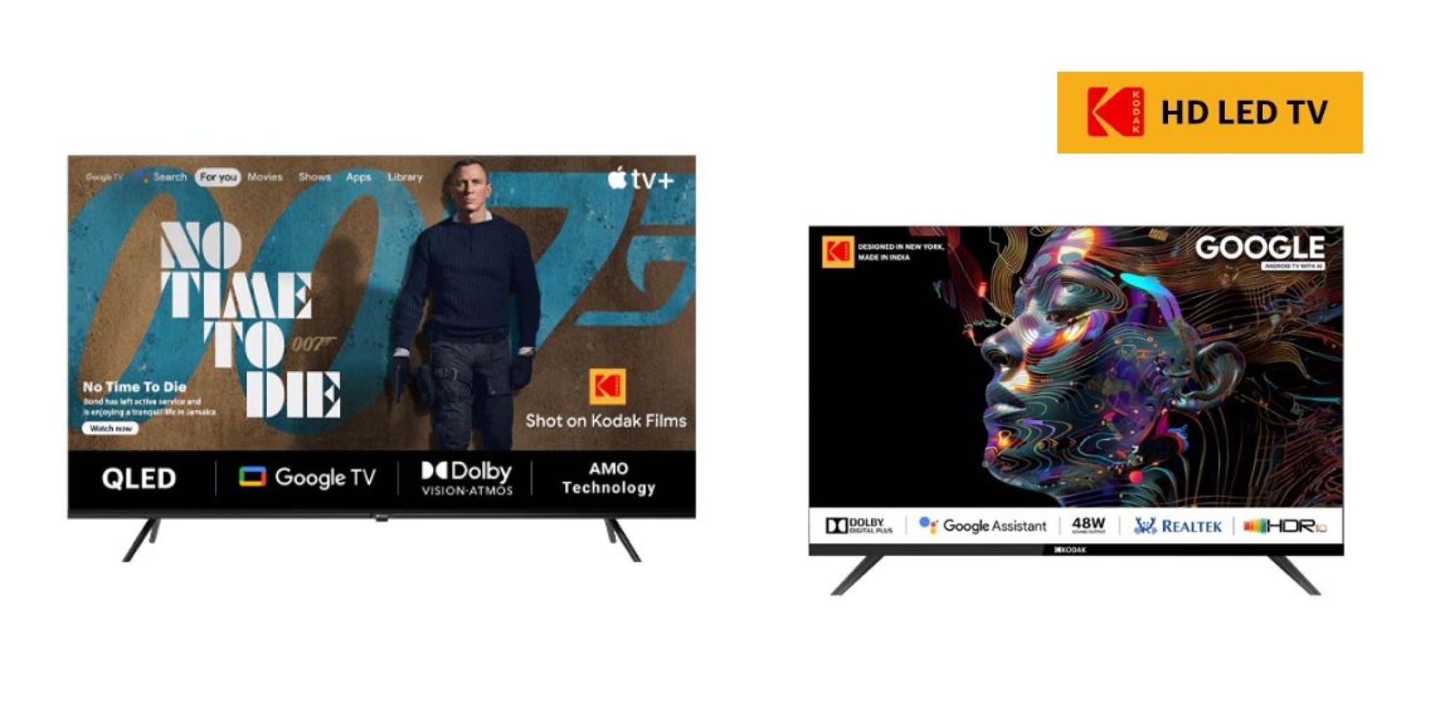 Kodak Launches 32-inch and 43-inch QLED TVs with Dolby Digital Plus in ...