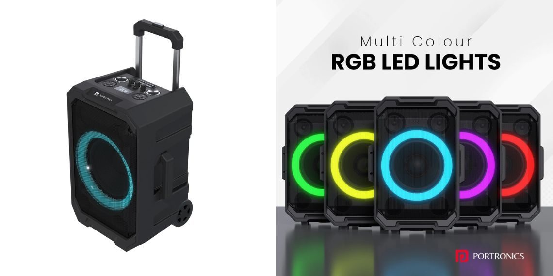 Portronics Iron Beats II Launched in India: Powerful 250W Wireless ...