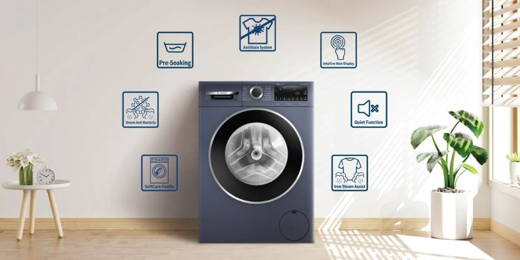 Bosch Series 6 Front Load Washing Machines Launched in India ...