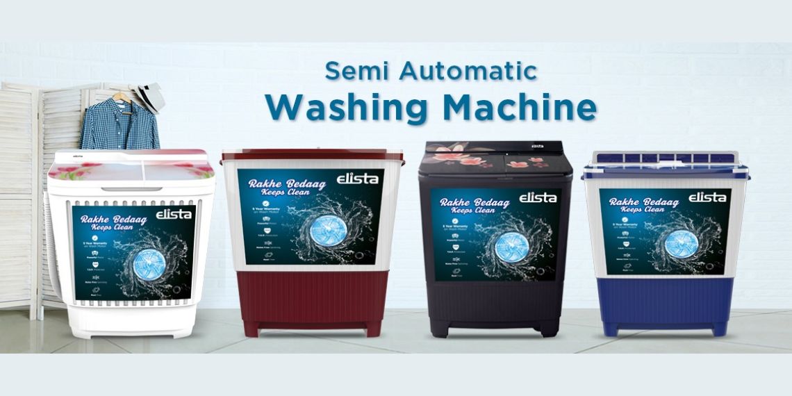 Elista Launches New Semi-Automatic Top-Load Washing Machines in India ...