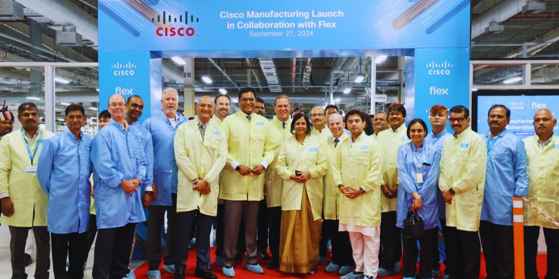 Cisco Launches First Manufacturing Plant in Chennai: Targets $1.3 ...