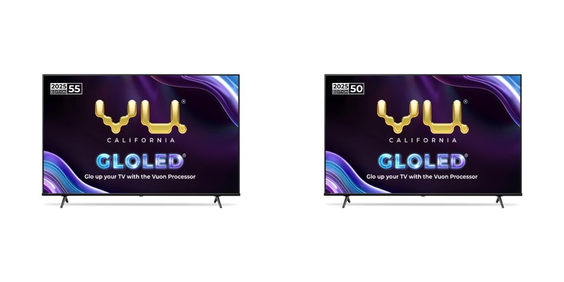 Vu GloLED TV 2025 Launched in India with 24W Speakers, 4K Glo Panel ...