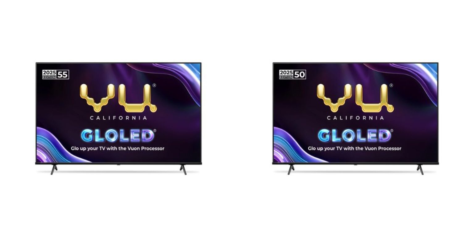 Vu GloLED TV 2025 Launched in India with 24W Speakers, 4K Glo Panel ...