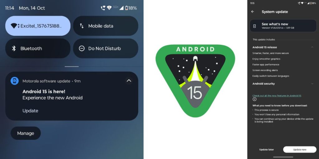 Motorola Edge 50 Fusion Begins Rollout of Android 15 Beta Update in ...