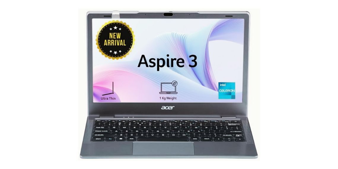 Acer Aspire 3 Laptop with Intel Celeron CPU, 8GB RAM, and 128GB Storage ...