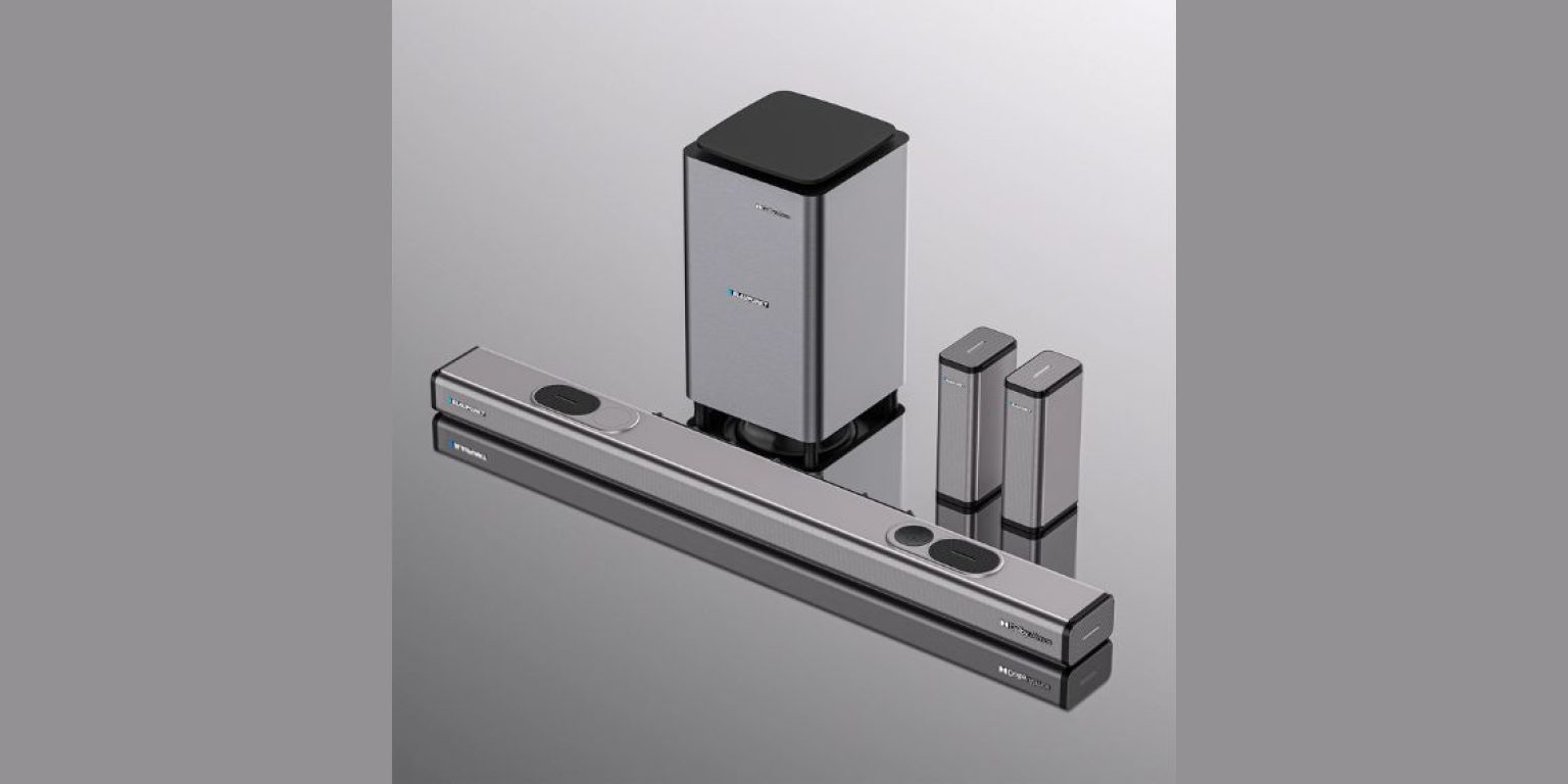 Blaupunkt SBW600 Xceed 9.1.4 Channel Dolby Atmos Home Theatre System ...