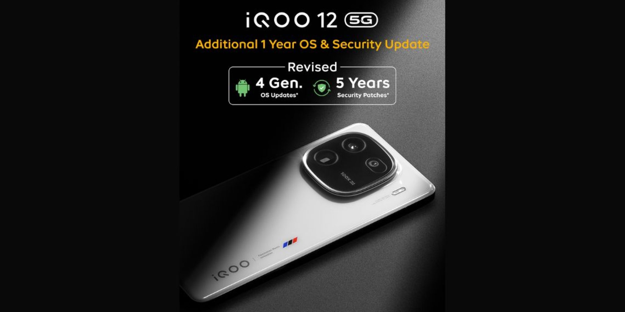 iQOO 12 Software Update Extended to Android 18 with 5 Years of Security ...